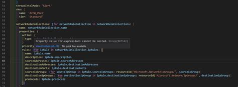Flatten Nested Property Loops · Issue 3108 · Azurebicep · Github