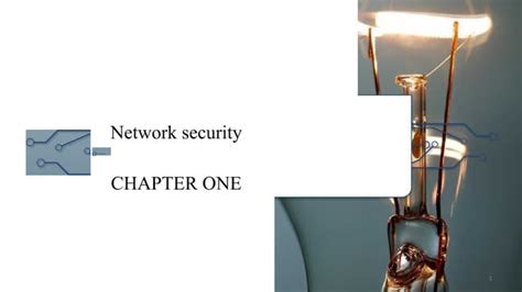 Computer Computer Science Security Chapter Oneppt