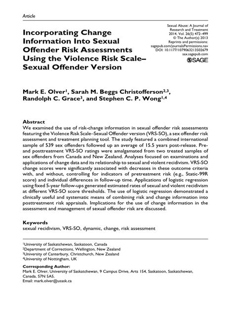 olver 2013 pdf sex offender receiver operating characteristic
