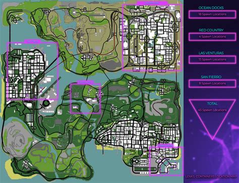 Containers Location S Map