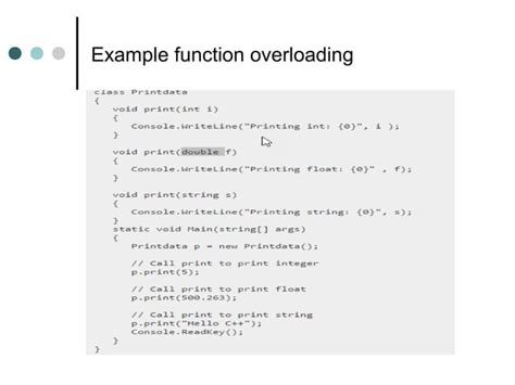 An Introduction To C And Net Framework Basic Ppt