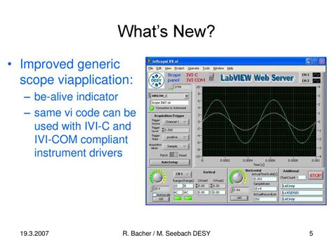 Status And Plans Of Virtual Instruments Ppt Download