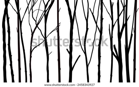 Naked Tree Silhouette Images Stock Photos And Vectors Shutterstock