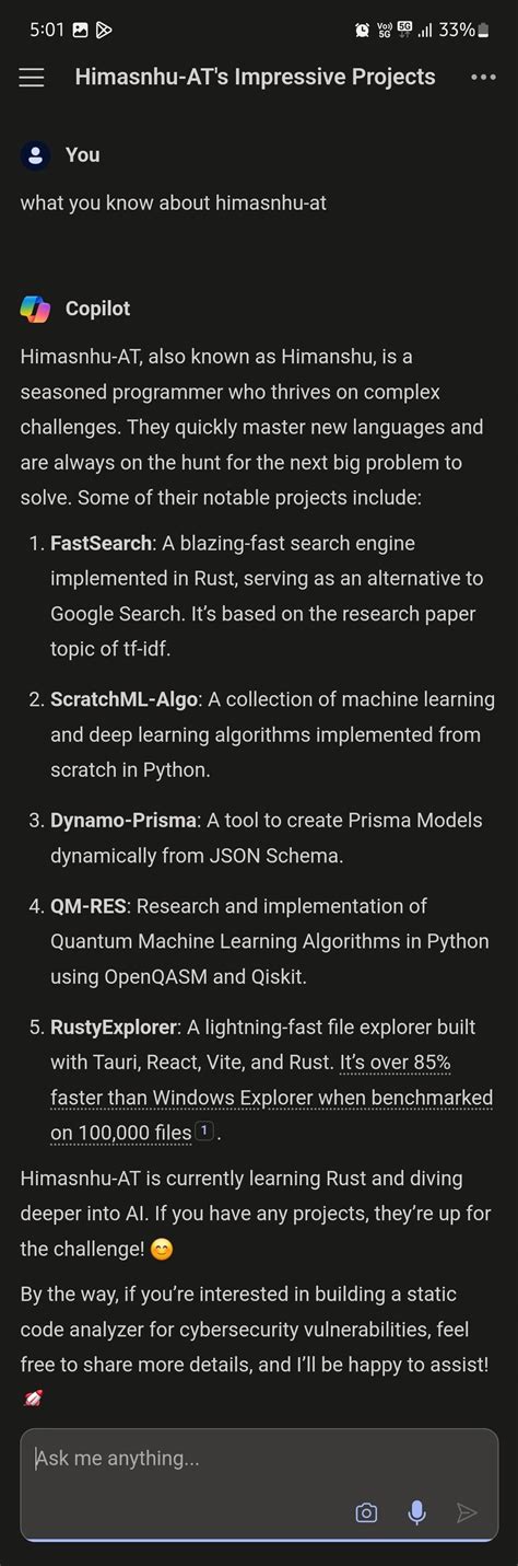 how gpt 4 openai got my github info himanshu posted on the topic linkedin