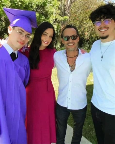 Iguales A Su Padre Así De Guapos Lucen Los Hijos De Marc Anthony Y