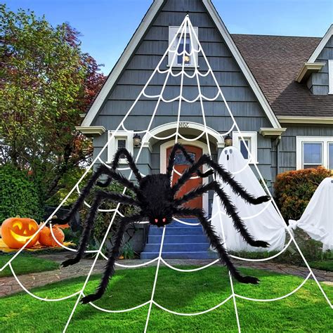 Giant Outdoor Spider Web 212 Halloween Spider Web 59 Giant Spider