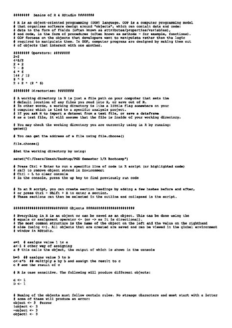 R Basics 101 Stat243 Studocu