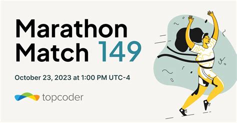 join marathon match 149 for coding skills topcoder posted on the
