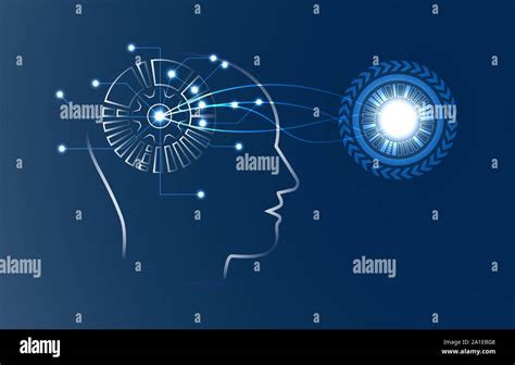 Abstract Artificial Intelligence Concept Vector Illustration Stock Vector Image And Art Alamy