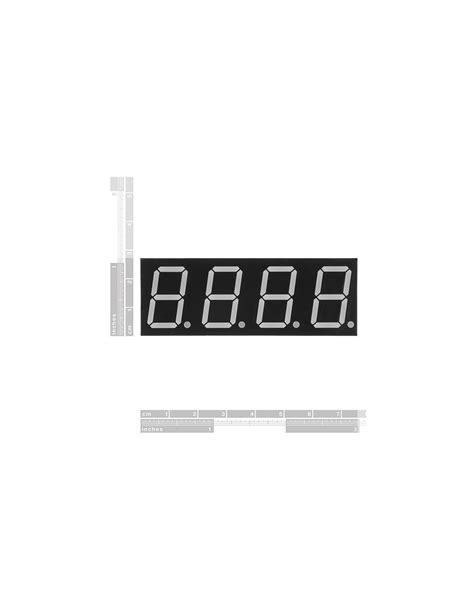 7 Segment Display 20mm Red Display 7 Segmentos Ptr004848