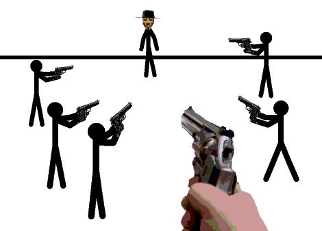 Stickman With Gun 