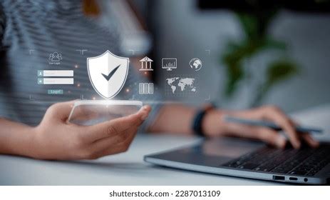 Cybersecurity Concept User Privacy Security Encryption Over 902 Royalty Free Licensable Stock