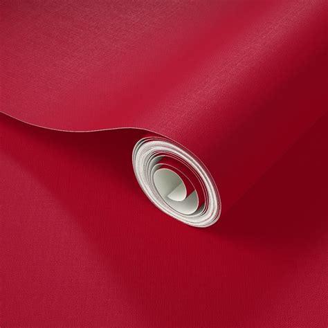 Ruby Red Solid Color Wallpaper Spoonflower Peel And Stick Wallpaper Removable Wallpaper