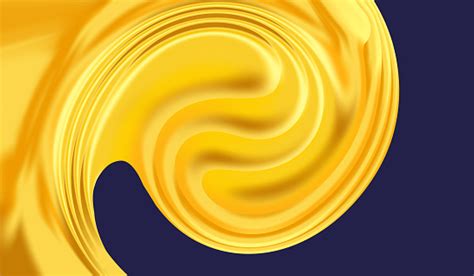 추상적 인 현대 유체 발광 반짝이 황금빛 노란색 소용돌이 진한 파란색 배경에 럭셔리 로얄 골드 배너 크림 뷰티 화장품 현대 템플릿 Vip 디자인 프리미엄 카드 디지털 화면