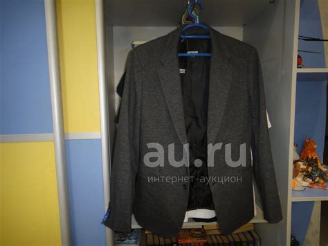 Стильный пиджак в стиле smart casual Smog Premium оригинал фабричная ...