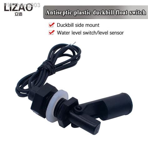 1pcs Tank Pool Horizontal Water Level Switch Liquid Level Sensor Liquid Pp Plastic Ball Float
