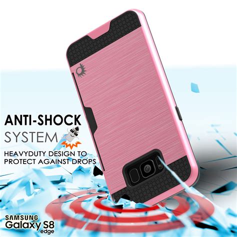 Galaxy S8 Case Punkcase Slot Pink Series For Galaxy S8 Slim Protective