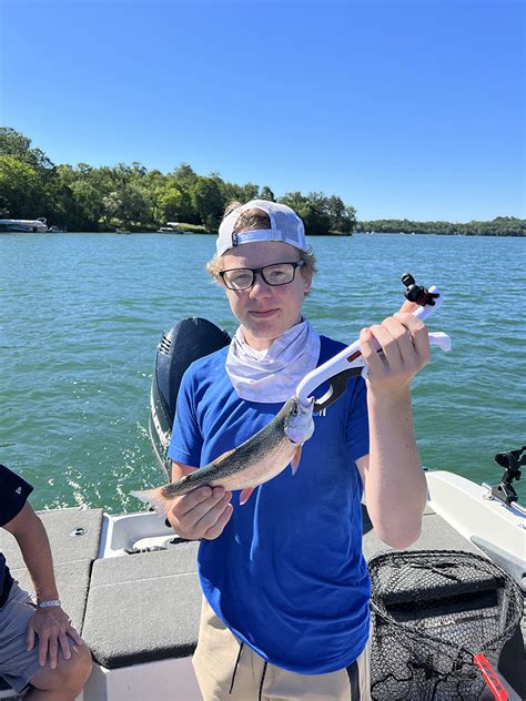 Open Water Trout Central Mn Fishing Adventures