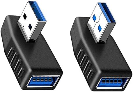 Cable Matters Confezione Da Adattatori Usb Ad Angolo Retto A Usb Gradi Gender Changer