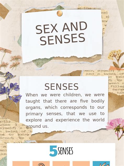 Sex And Senses Final Pdf