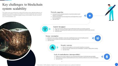 Blockchain Scalability PowerPoint Presentation And Slides SlideTeam