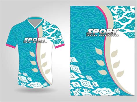 Premium Vector Sport Jersey Pattern Design