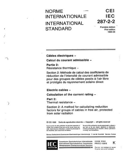 Iec 60287 2 2 1995 Scan Pdf