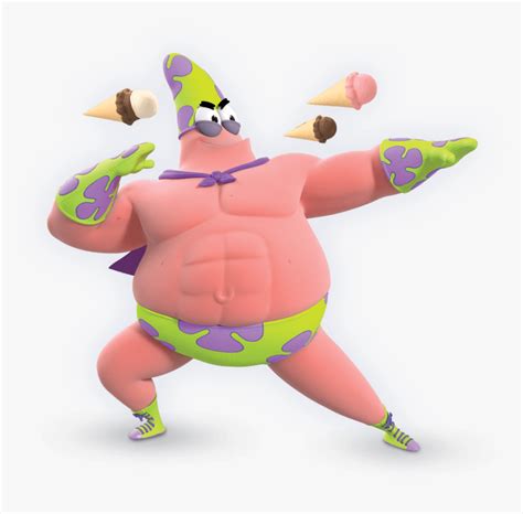 Patrick Star Spongebob Out Of Water Patrick Hd Png Download Kindpng