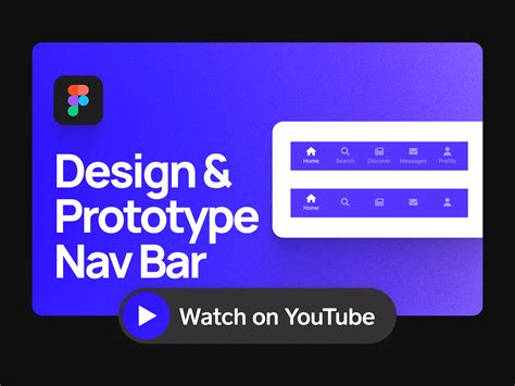 How To Design A Bottom Navigation Bar Youtube Tutorial By Soren Iverson On Dribbble