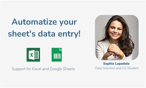Do Data Entry Automations In Your Excel File By Sophia Lapadula Fiverr