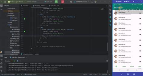 Video Abdul Hadi On Linkedin Flutter Ui Whatsapp