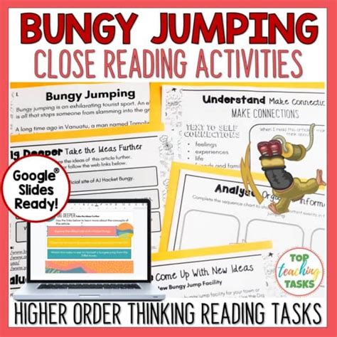 Extreme Sports Reading Comprehension Passages Bundle Sports Reading Activities Top Teaching