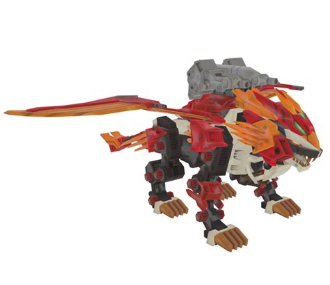 Liger Zero Phoenix Rd Zoids Vs Series Gamecube The Models Resource