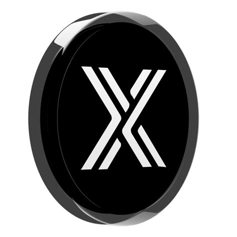 Immutable X Imx Glass Crypto Coin 3d Illustration 24092984 Png