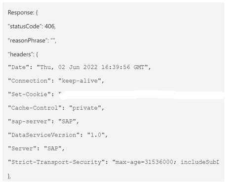 Unable To Pass Content Type Applicationjson As Header In