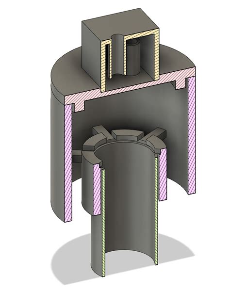Aquarium Overflow Silencer For 25mm Pipe By Omenas Download Free Stl