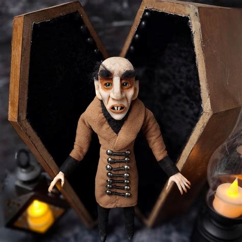 Nosferatu Doll Count Orlock Vampire Figure Classic Horror Gothic