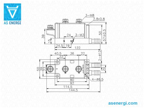 Dual SCR Thyristor Module MTC AS Energi India
