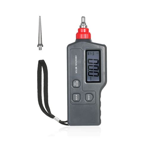Vibration Meter Portable Digital Vibration Meter With Lcd Screen Vibration Analyzer Tester Ac