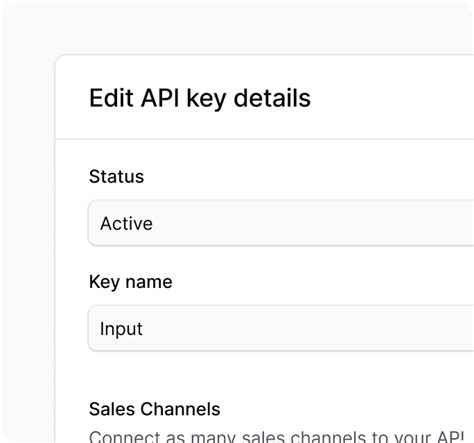 Medusa Api Keys Module