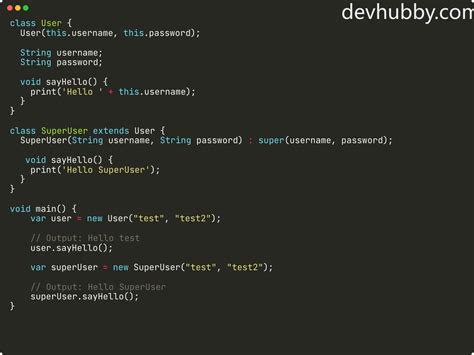 How To Extend Class In Dart Rappdevelopers