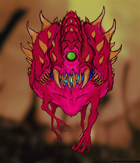 More Doom Drawings 90s And 2016 Cacodemon R Doom