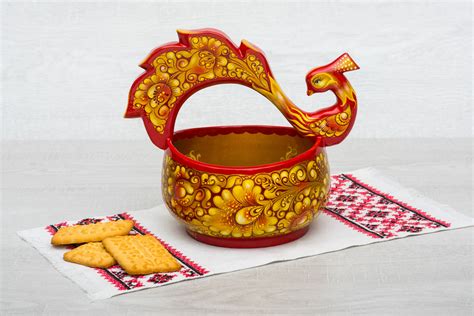 Конфетница "Жар-Птица" - Курский сувенир