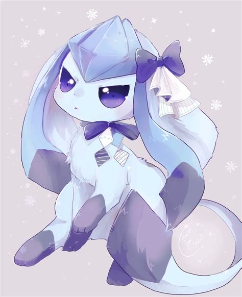Glaceon Pokemon Drawn By Banchiku Danbooru
