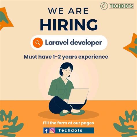 techdots on linkedin laraveldeveloper joinourteam codingchampion