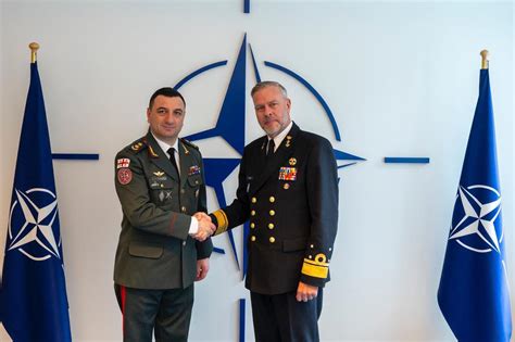 საქართველოს თავდაცვის ძალების მეთაური ნატო ს სამხედრო კომიტეტის