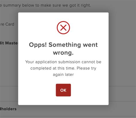 Bpi Cc Application Error Your Application Submission Cannot Be Completed At This Time R Bpi Cc Application Error Your Application Submission Cannot Be Completed At This Time R