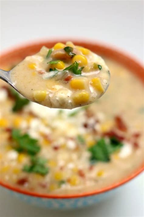 Slow Cooker Mexican Street Corn Soup 365 Days Of Slow Cooking And Pressure Cooking