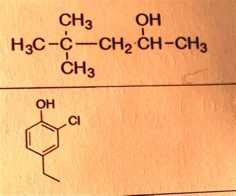 SOLVED CH3 OH HC C CH2 CH CH3 CH3 OH CI