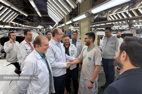 مدیرعامل سایپا در خطوط تولید شهریور۱۴۰۴ تصاویر